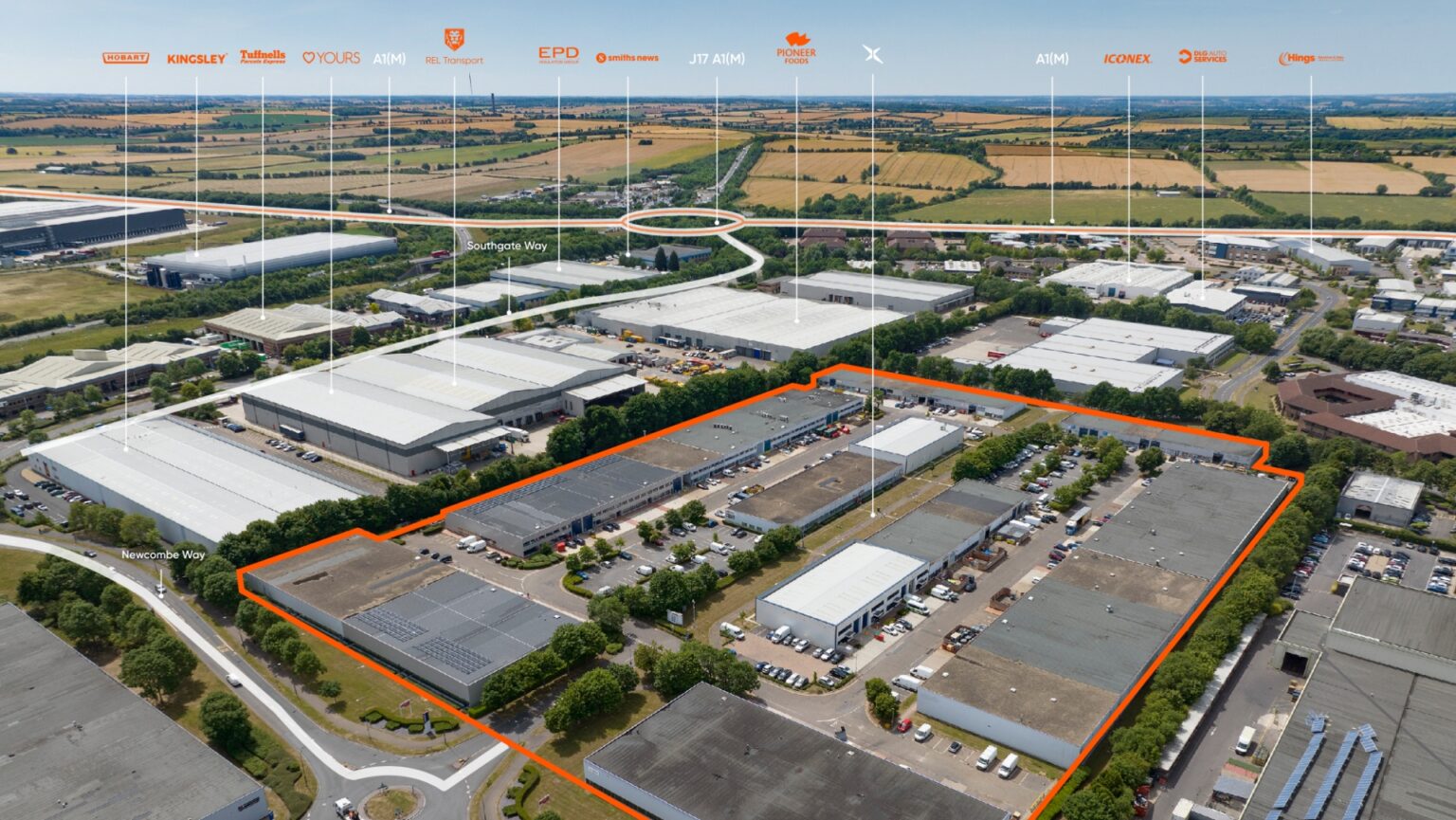 Axis Park – Established Industrial / Warehouse Park Close to Junction ...
